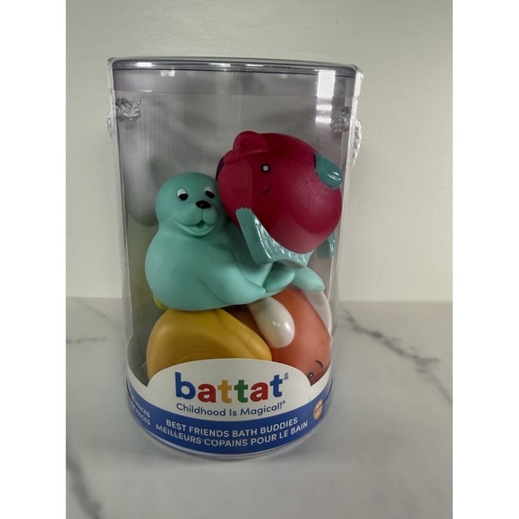 Battat | Bath, Skin & Hair | Battat Bath Buddies Animals 6 Piece Water ...